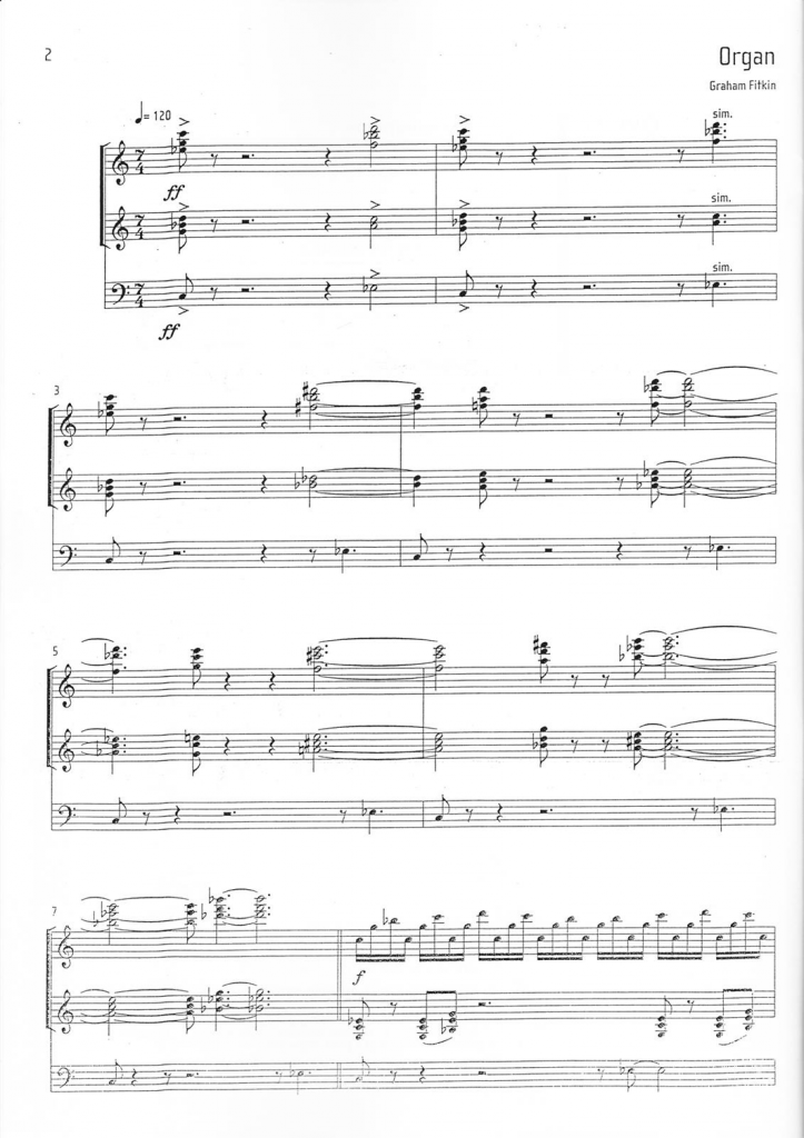 Organ – Graham Fitkin